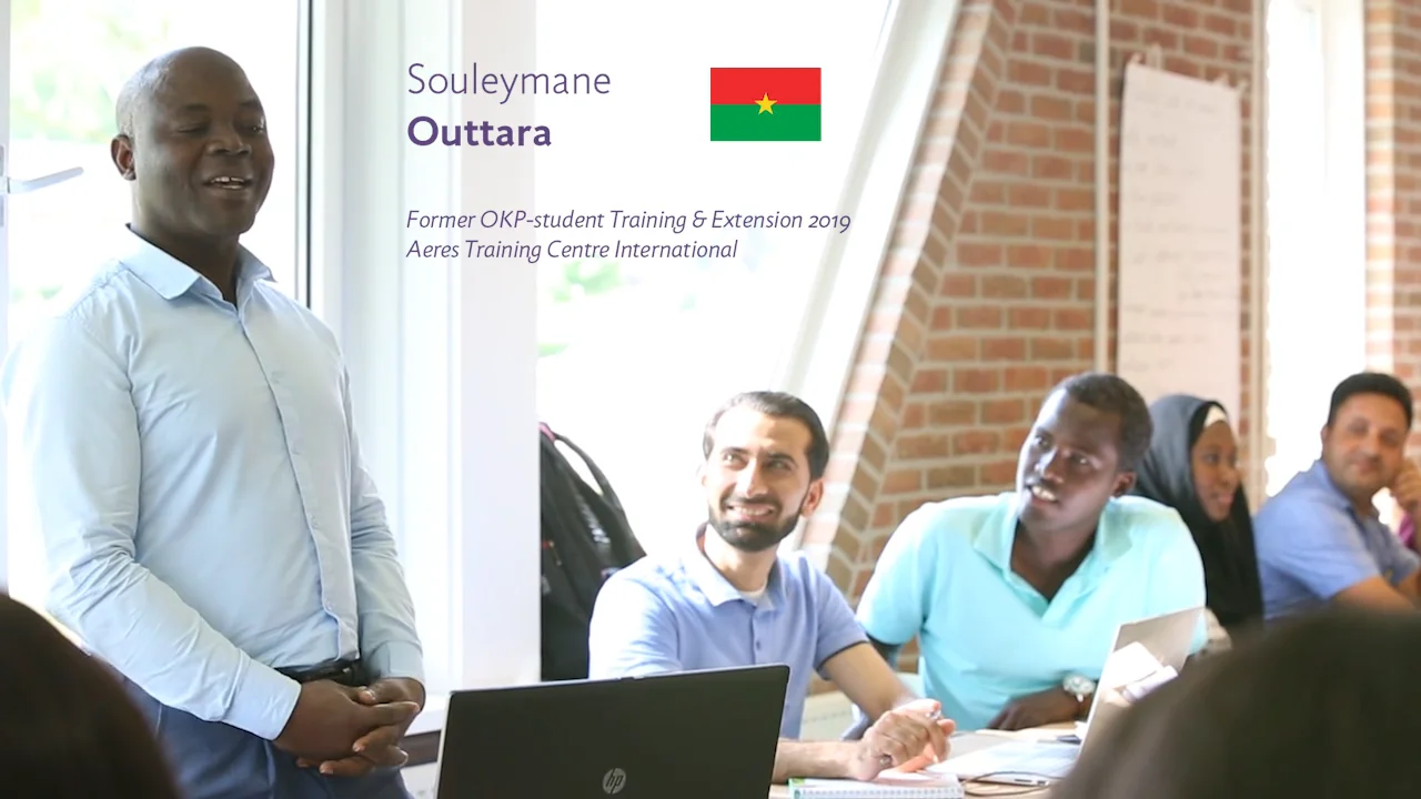 video Souleymane Outtara - Nuffic contest OKP students