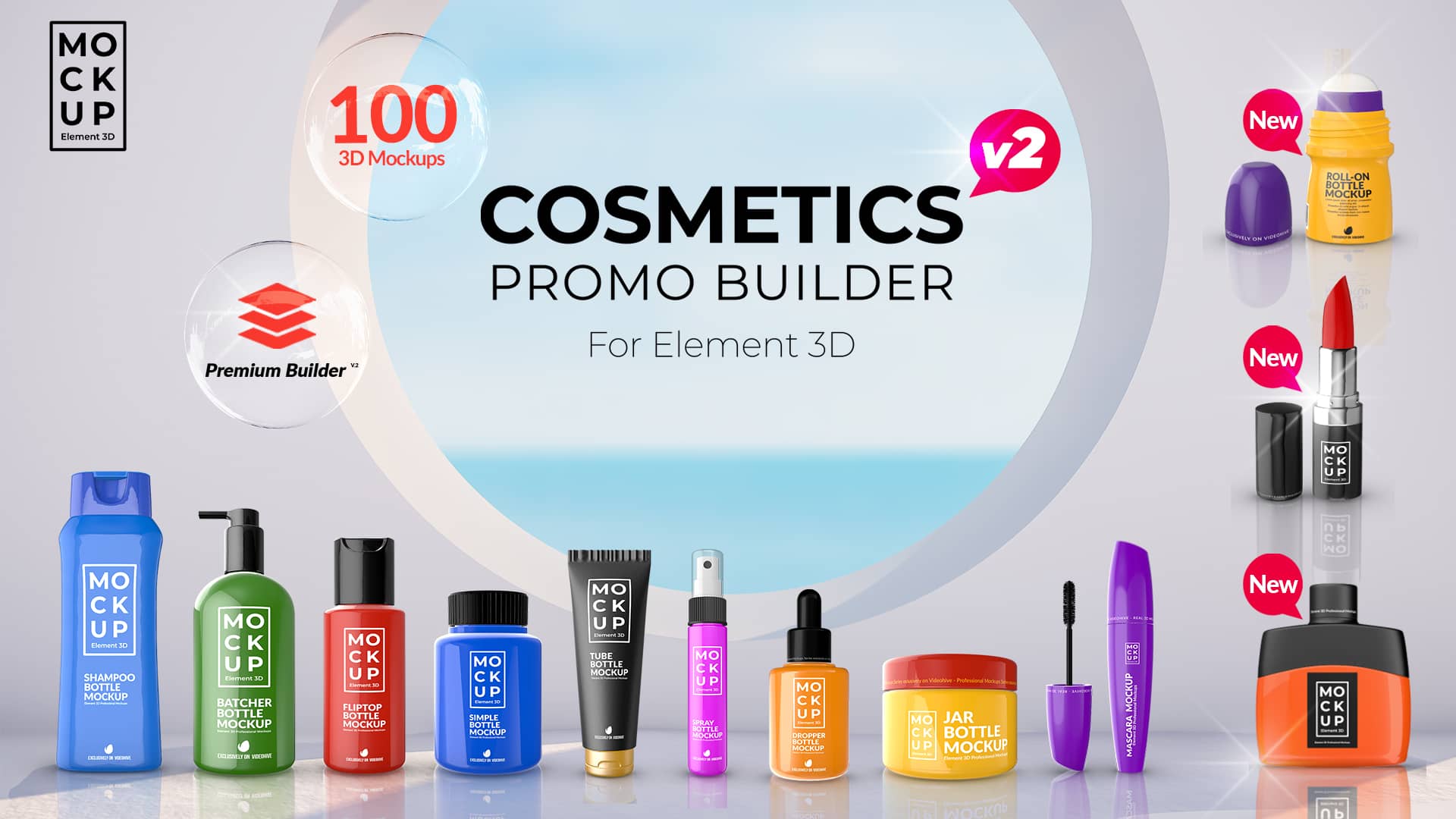 Cosmetics Promo Builder for element 3D on Vimeo
