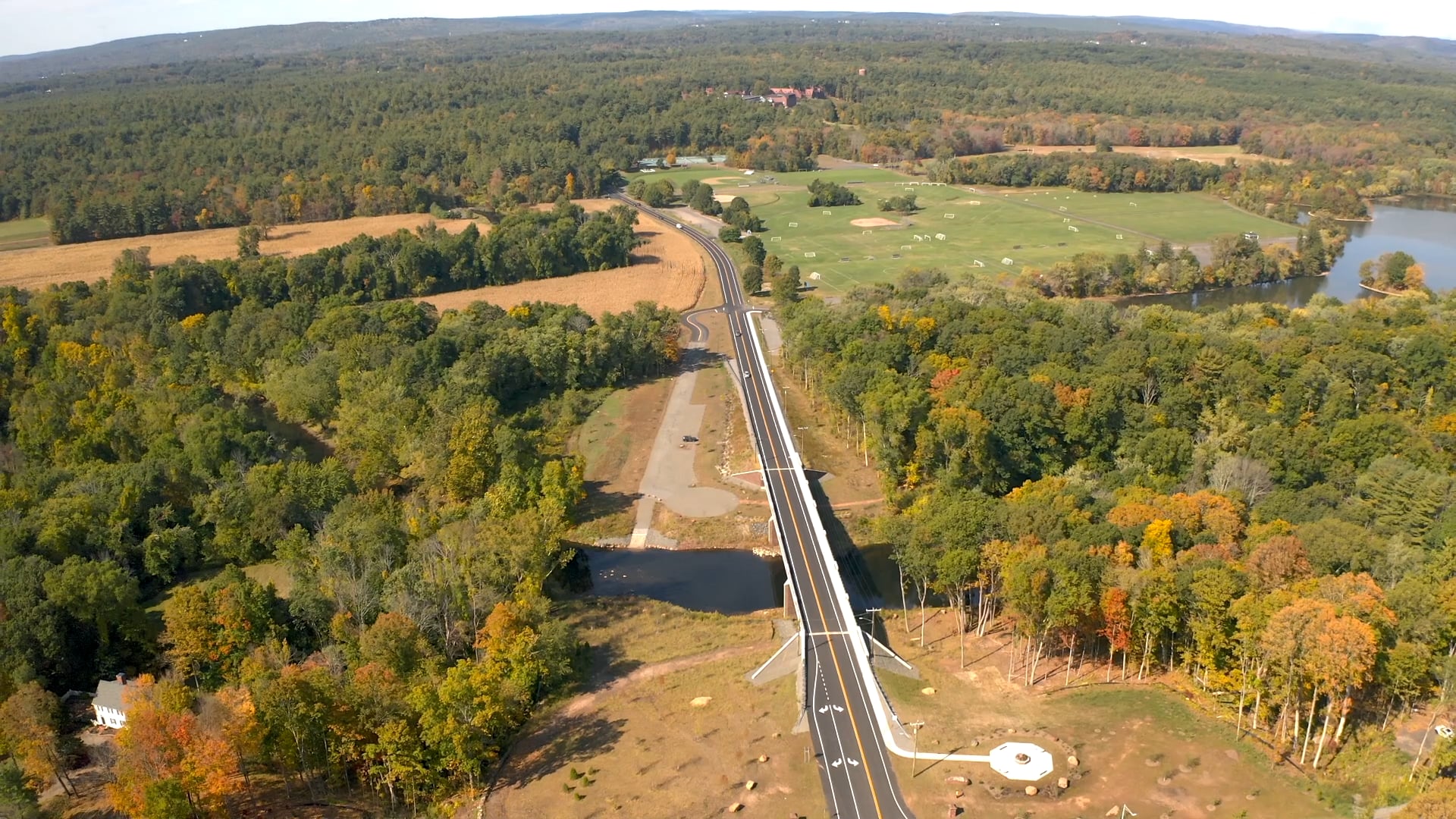 2 Year Drone Time-Lapse Bridge Construction on Vimeo