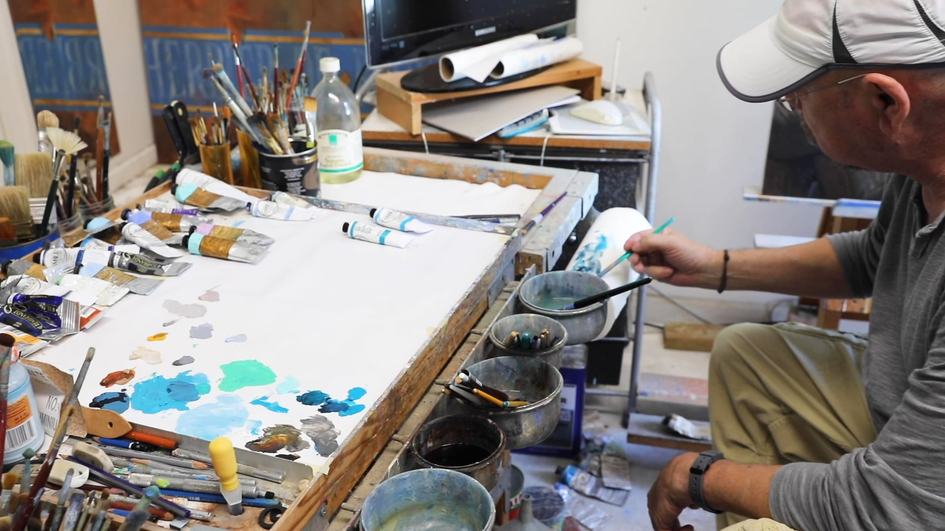 Frane Mlinar Studio Tour on Vimeo