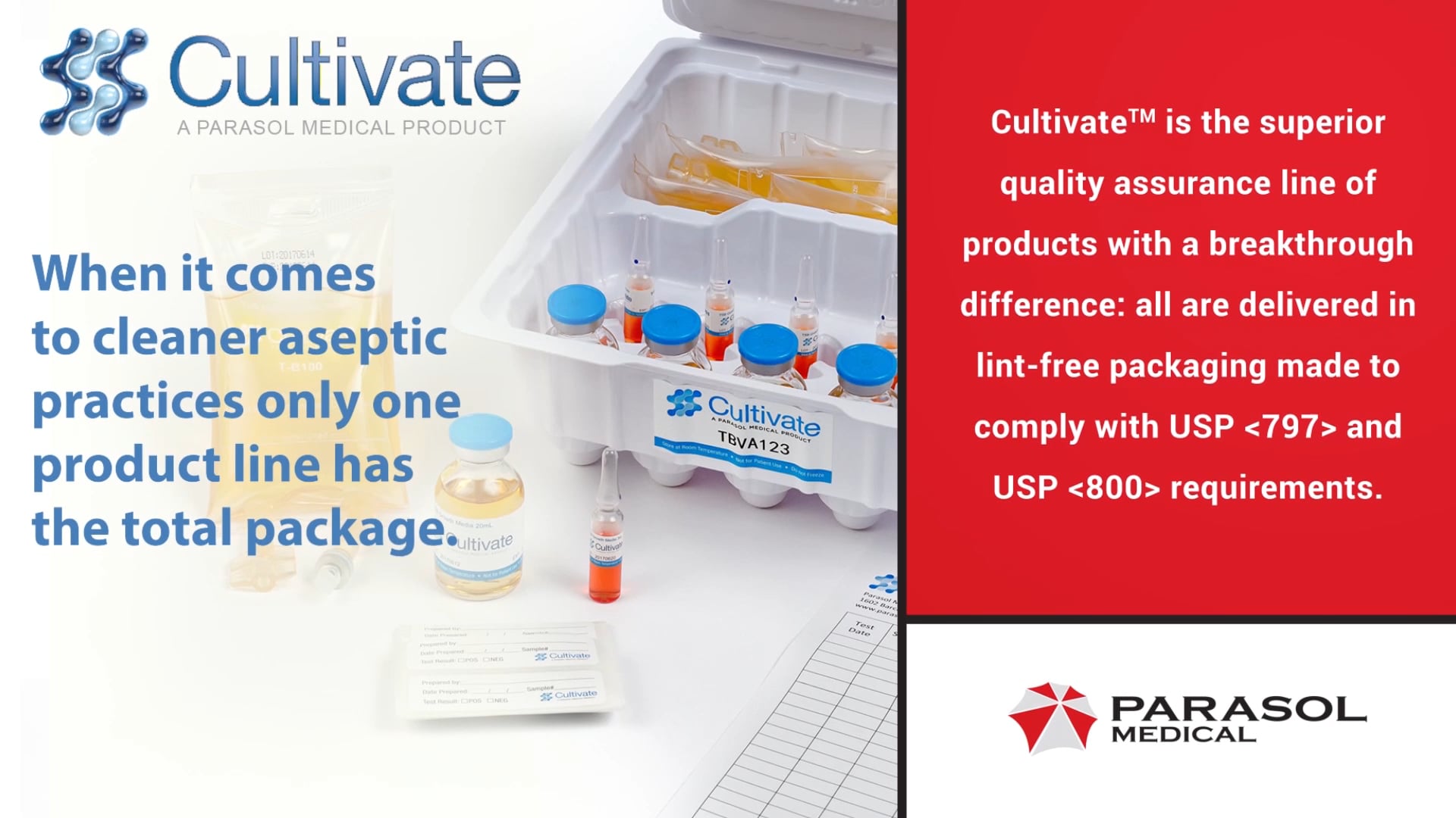 Parasol Medical | The Cultivate Family of Products | 20Ways Winter ...