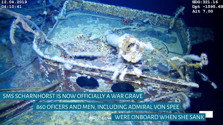 Scharnhorst Wreck