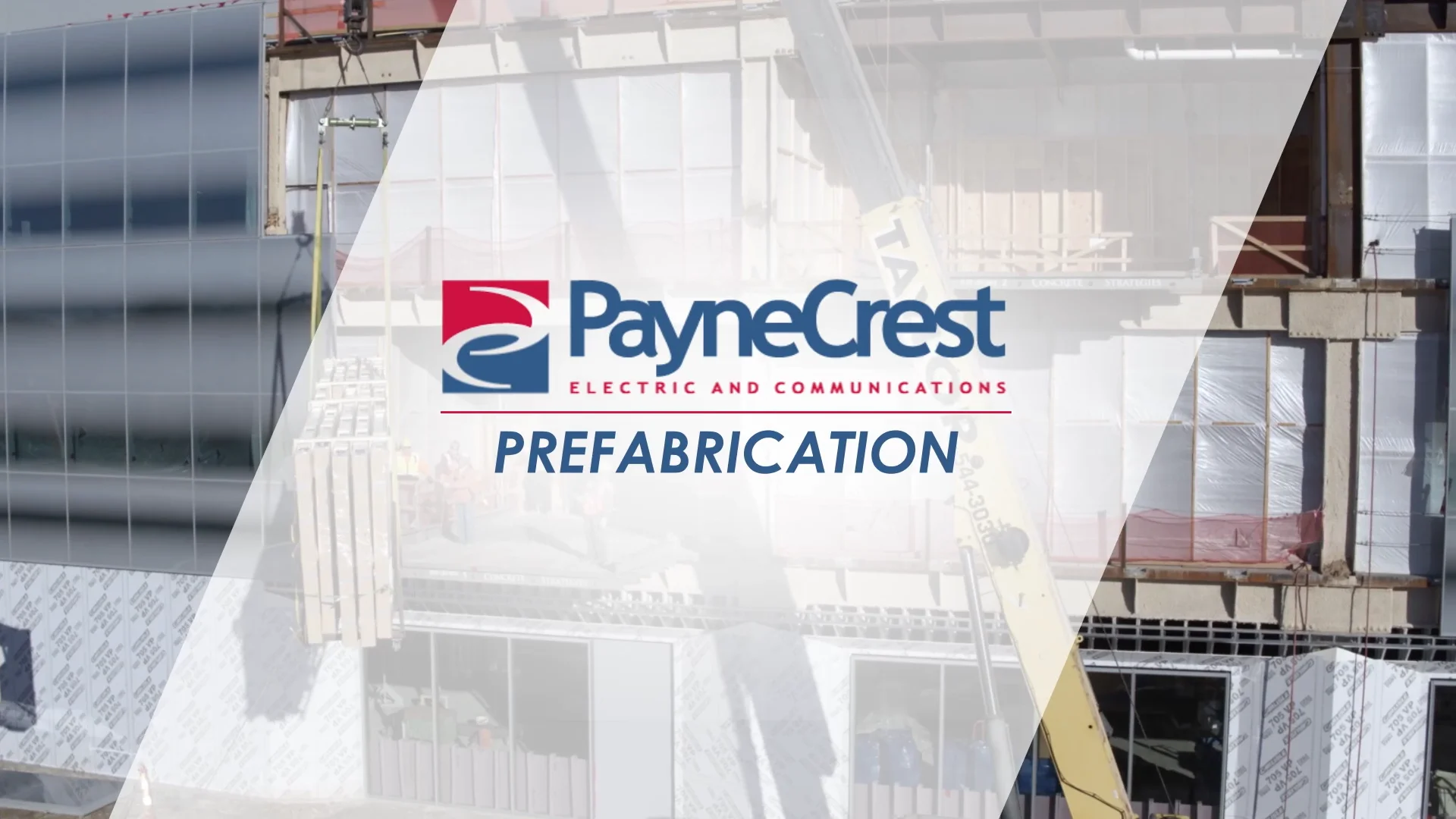 PayneCrest Prefabrication - PayneCrest | Prefab on Vimeo