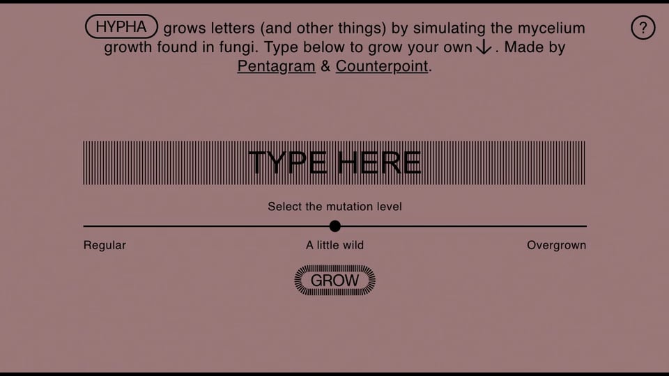 Hypha | HOVERSTAT.ES