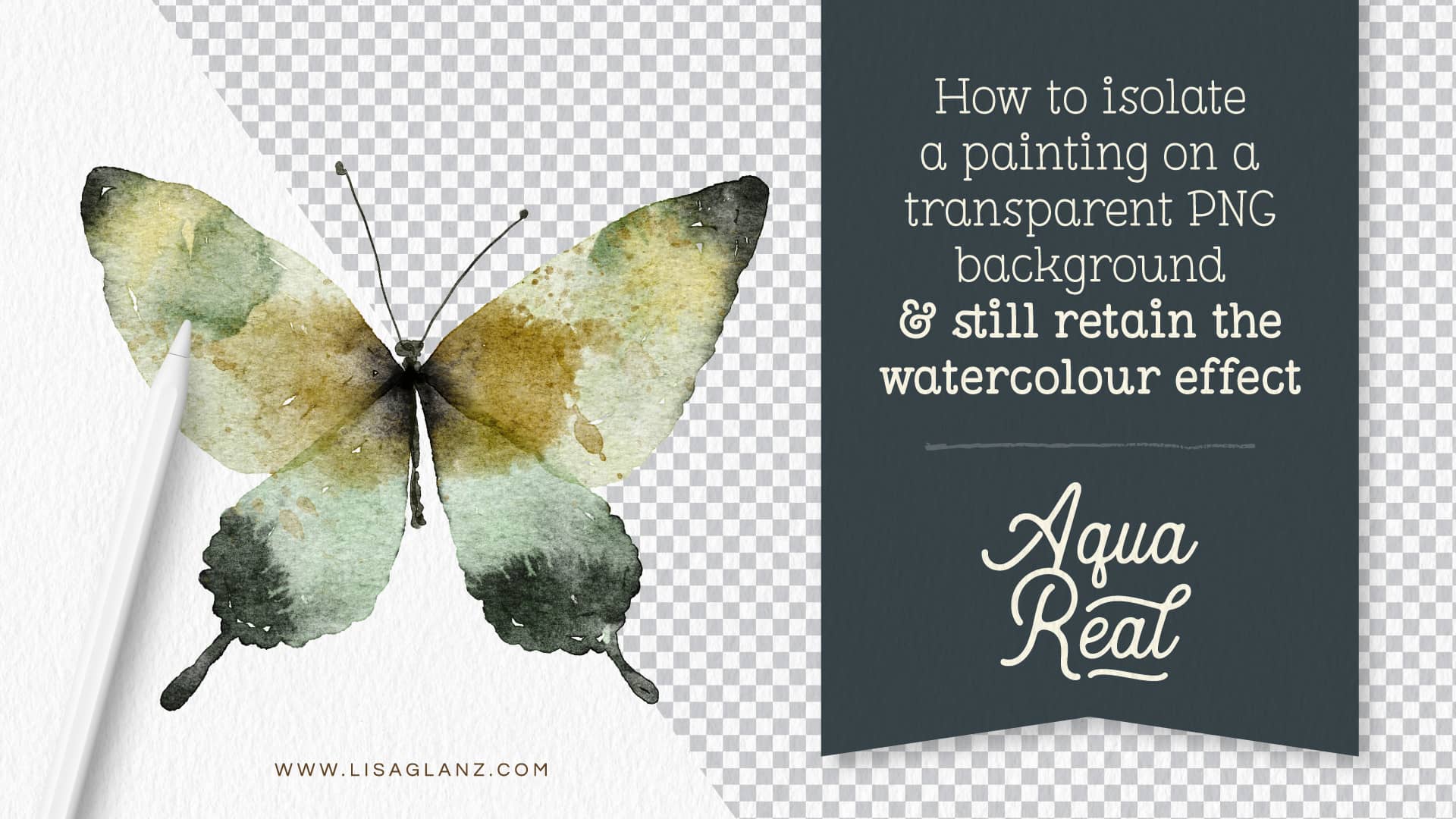 How to remove the background in your digital watercolour paintings to ...