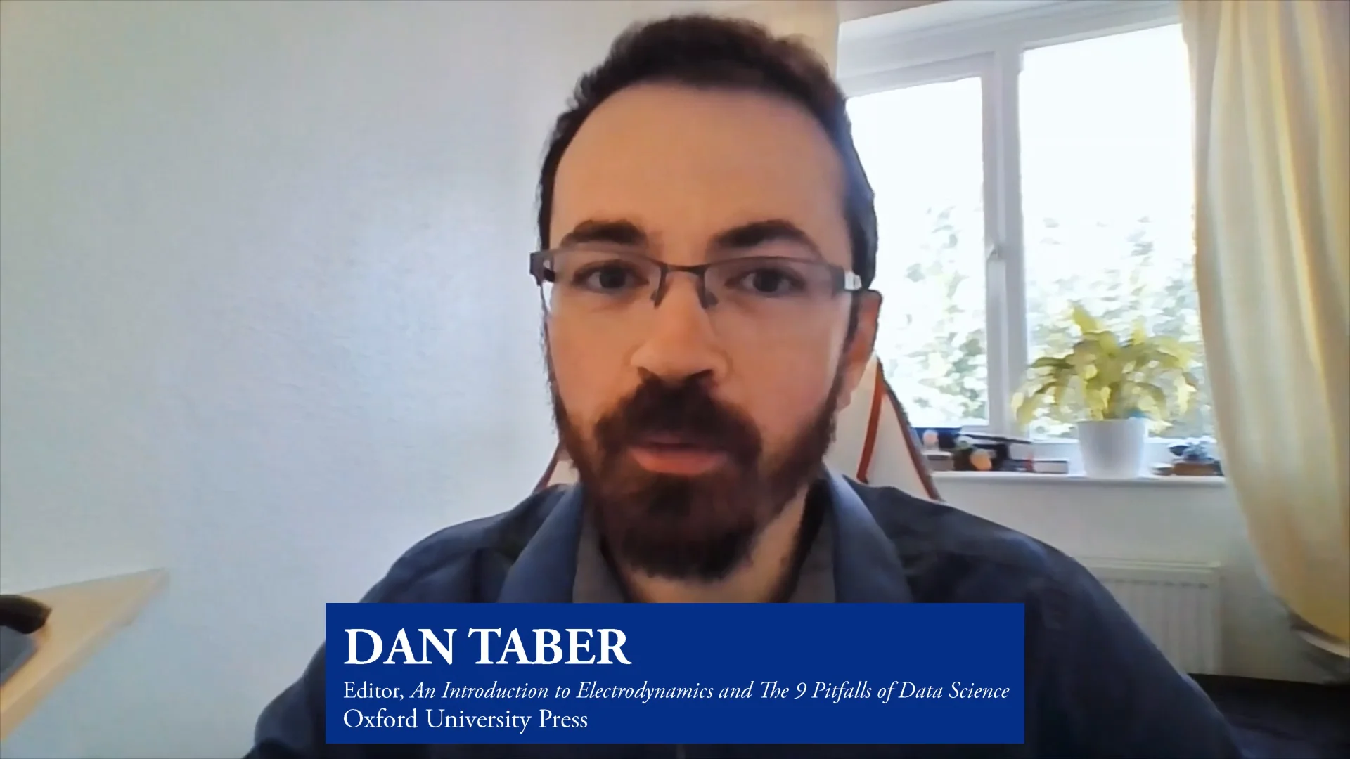2021 PROSE Awards Video Series: Dan Taber on Vimeo
