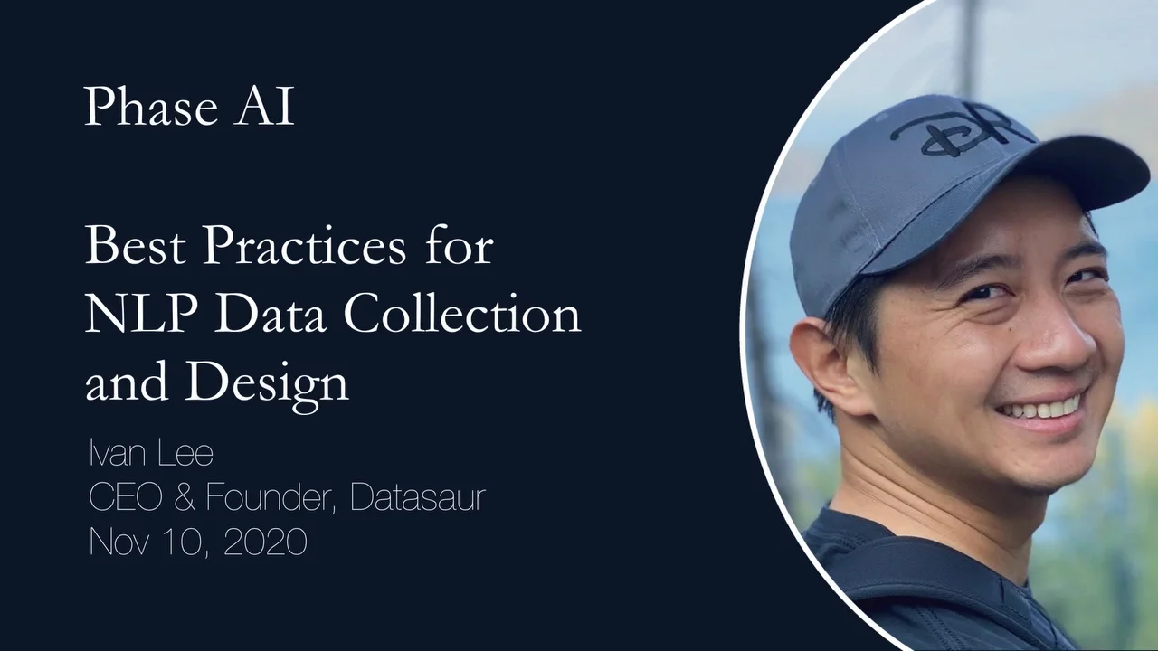 Best Practices for NLP Data Collection and Design