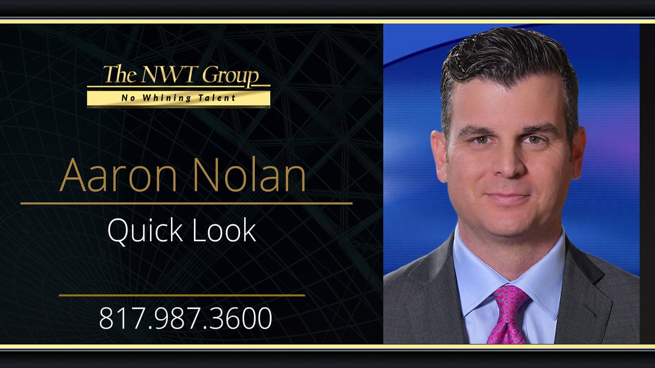 Aaron Nolan: NewsNation Anchor - Chicago | nwtgroup.com