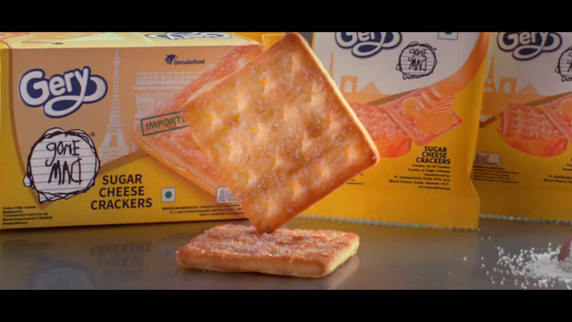 Gery Gone Mad Sugar Cheese Cracker on Vimeo