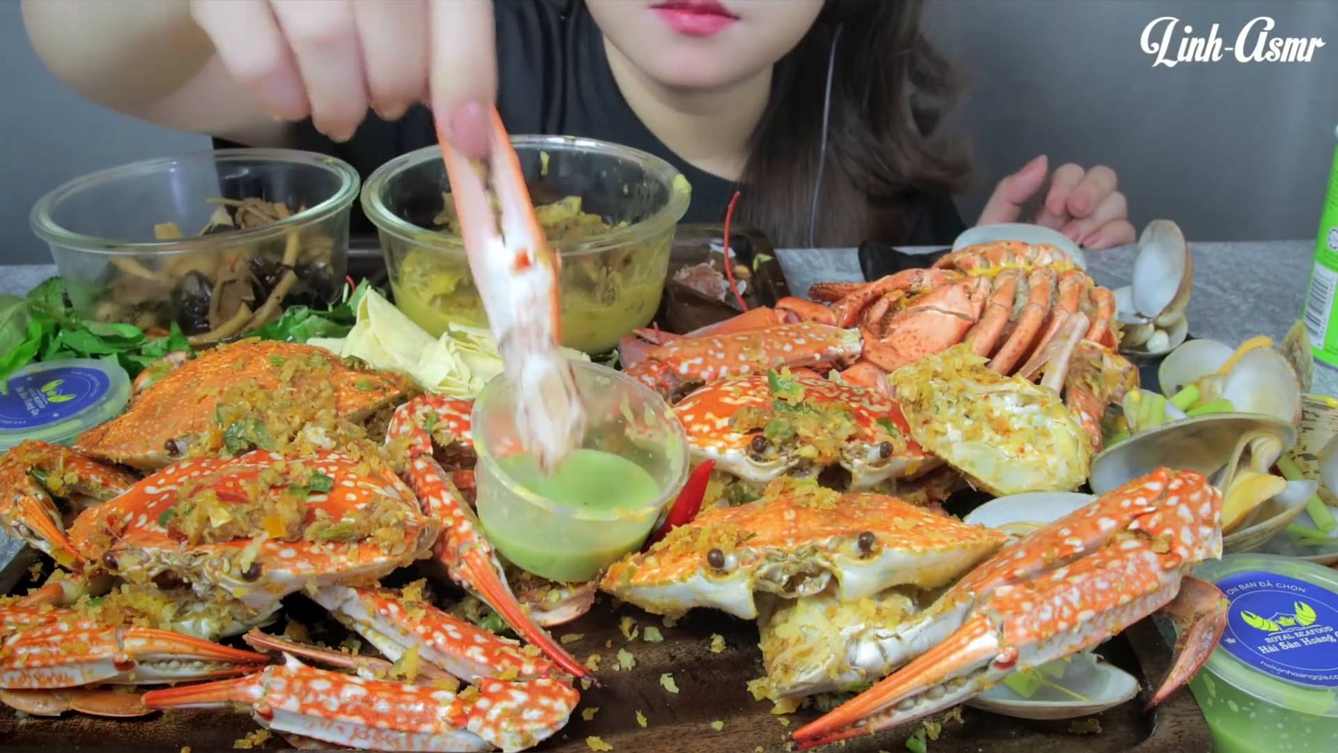 Asmr *Seafood* /ASMR COMPILATION /Mykbang/Asmr Eatingss /АСМР Подборка ...