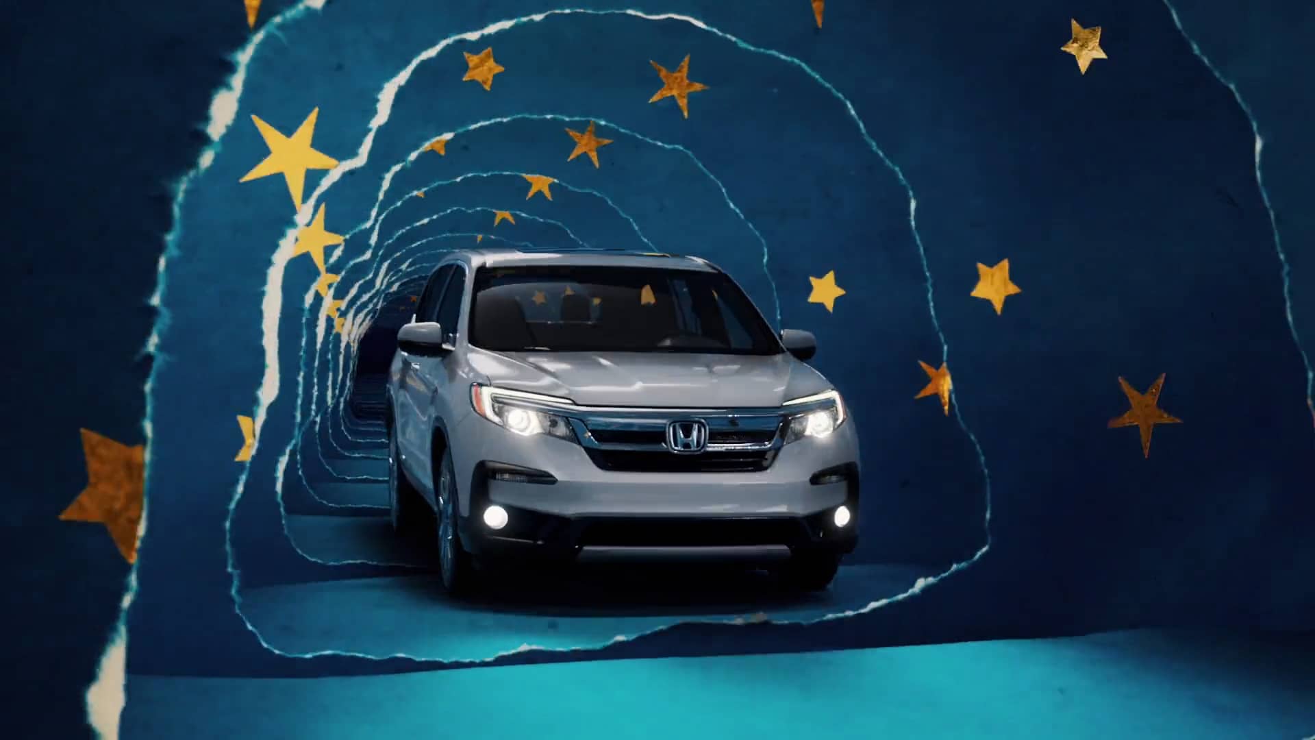 Honda - Wrapping Paper SUV on Vimeo