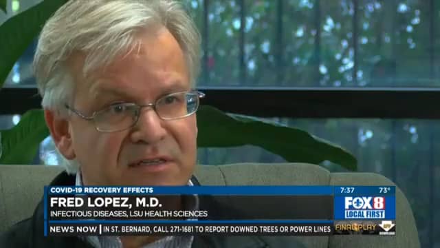 November 10, 2020 Covid 19 Long Haulers Dr Fred Lopez WVUE 7 AM 44.mp4 ...