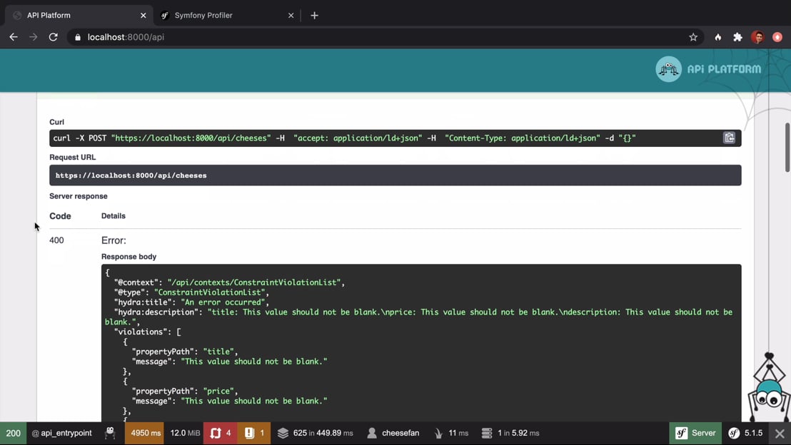 Input Dto Validation Api Platform 2 Part 3 Custom Resources Symfonycasts