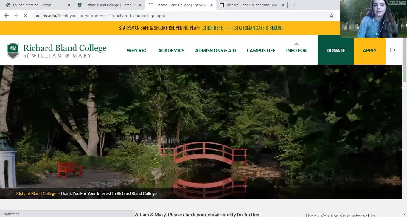 Richard Bland College Application Walkthrough on Vimeo