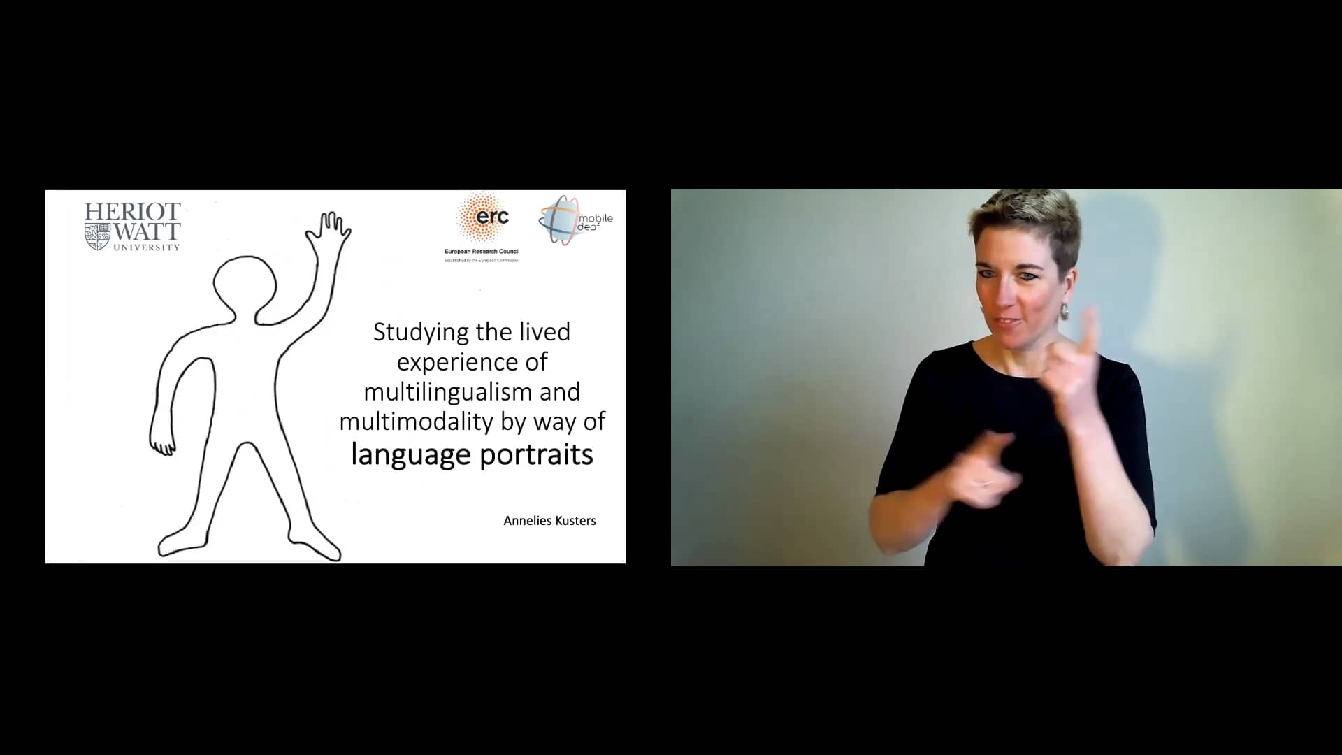 Language portraits presentation - Live at Conference Language & Arts on ...