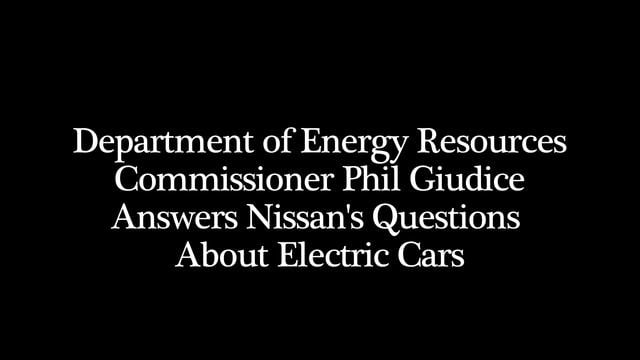 Phil Giudice Answers Nissan's Questions about Electric Cars on Vimeo