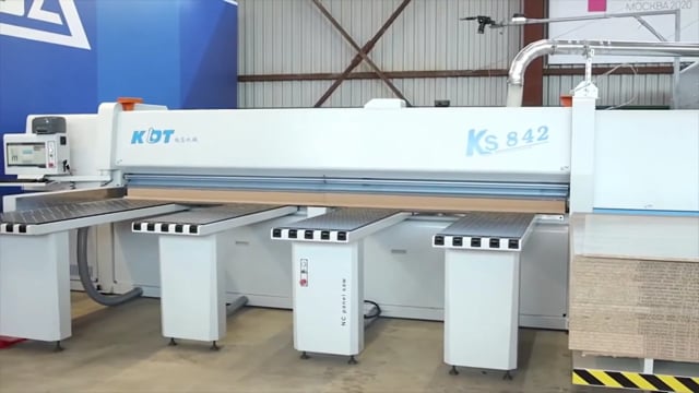 Video of CNC beam saw with CNC KDT Machinery