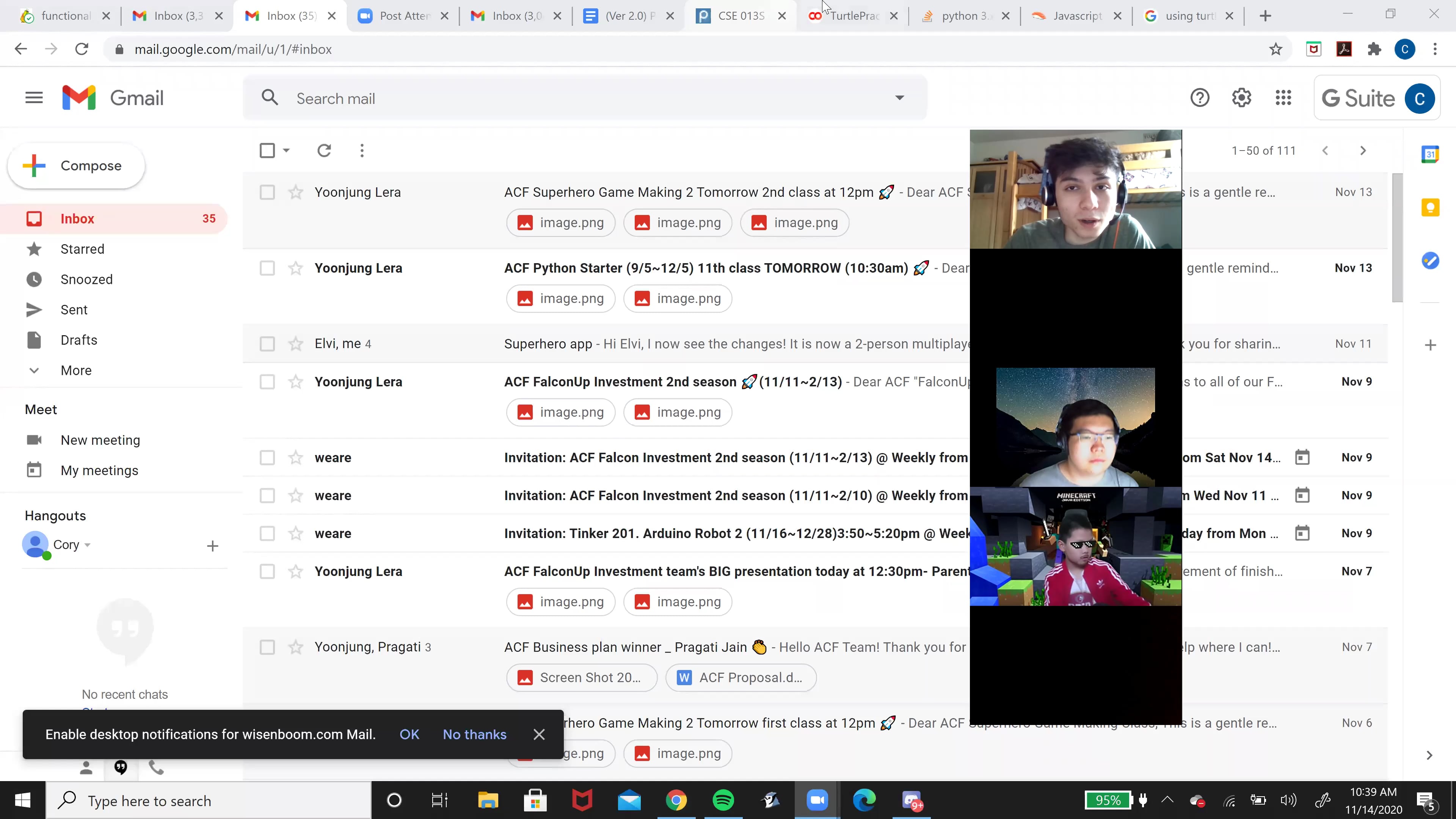 Intro_to_Python_11th class_Cory_1172020 on Vimeo