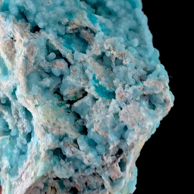 Hemimorphite (fine blue color) (2020 discovery) | M'Fouati Mine ...