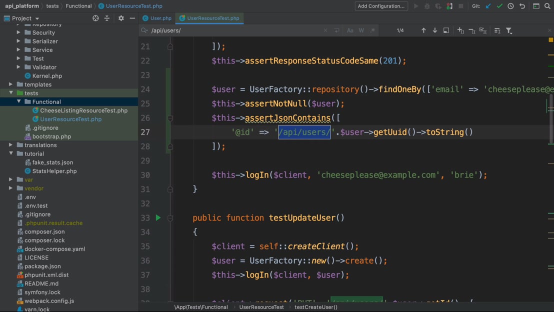 Uuid As A Api Identifier Api Platform 2 Part 3 Custom Resources Symfonycasts