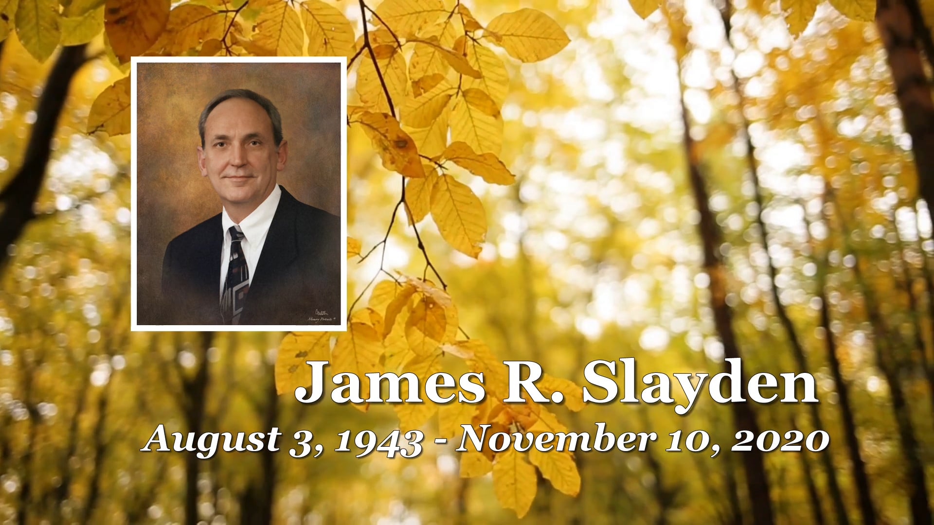 James R. Slayden - Morgan & Nay James Slayden on Vimeo