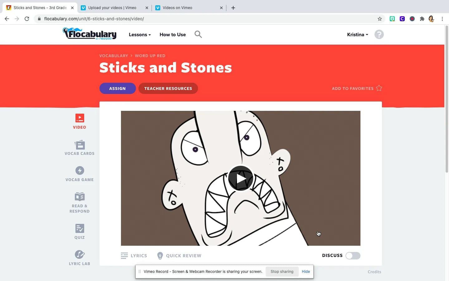 Flocabulary Unit 5 Third Grade on Vimeo
