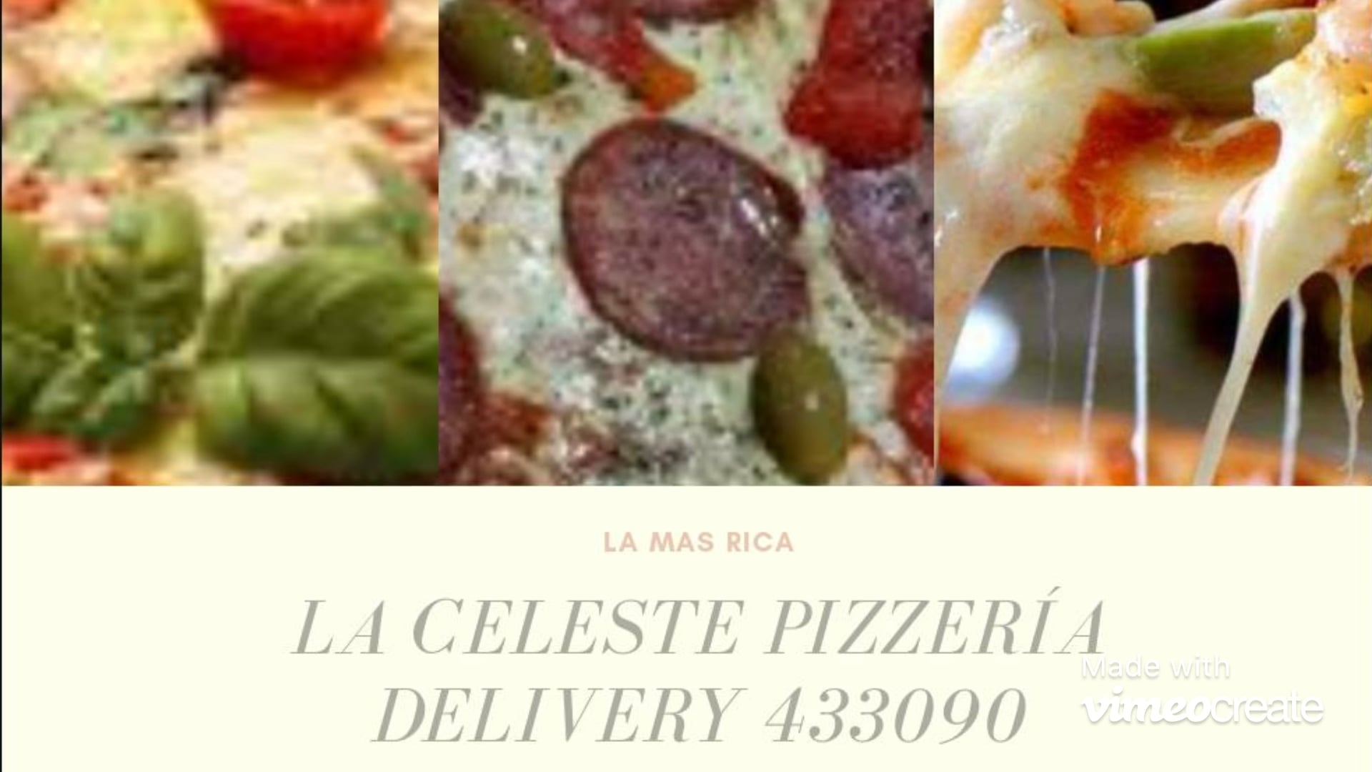 pizzas on Vimeo