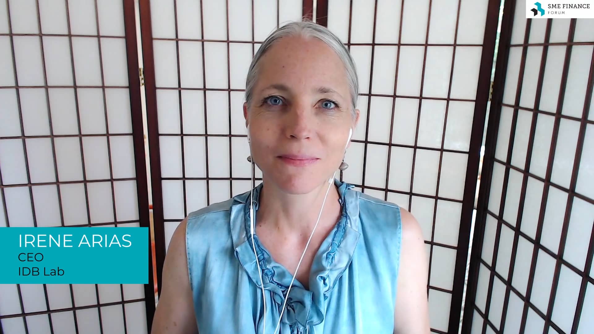 Fireside Chat Series - Irene Arias, CEO, IDB Lab - Full Interview on Vimeo