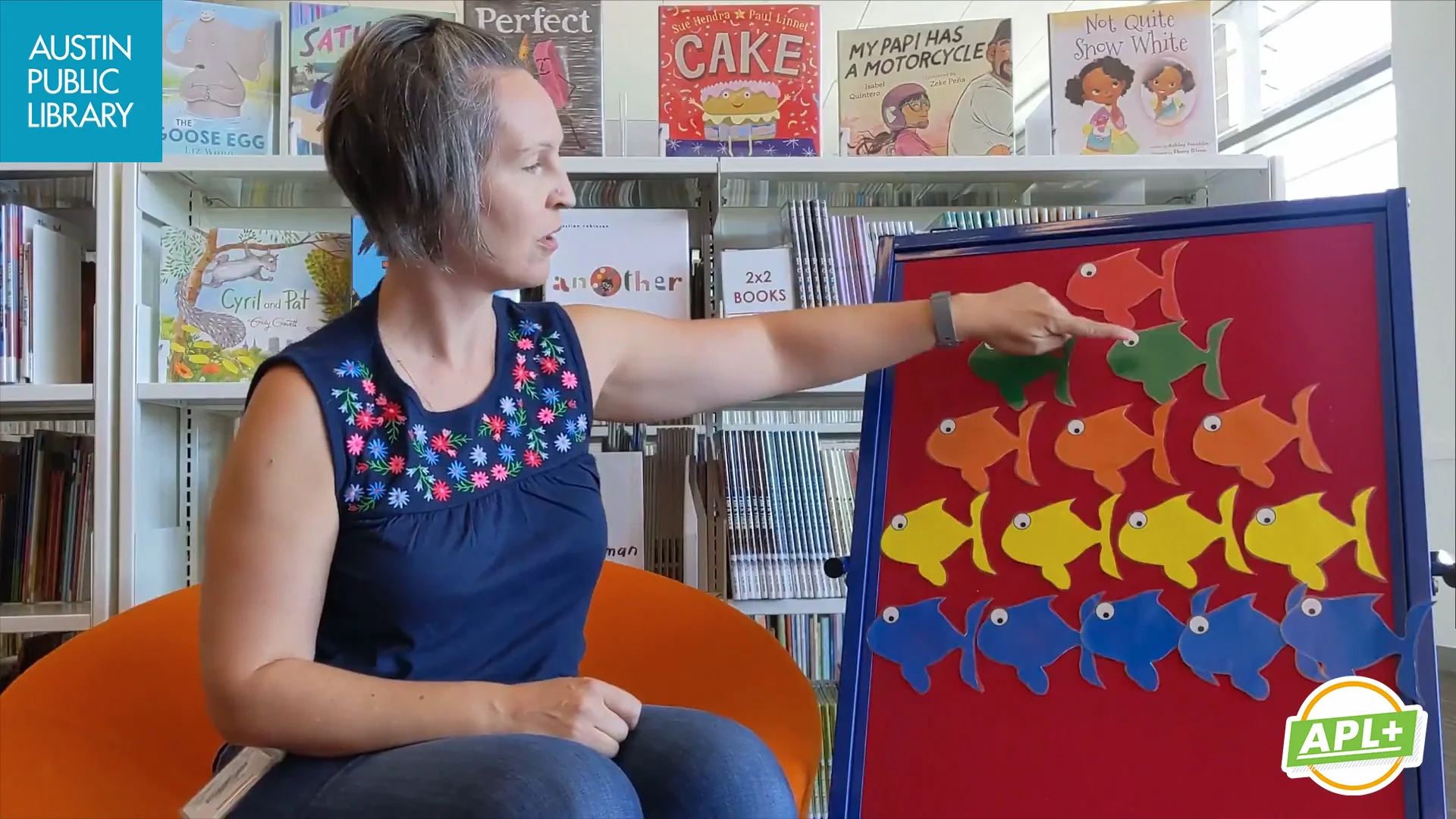 Flannel Songs: One Little Red Fish