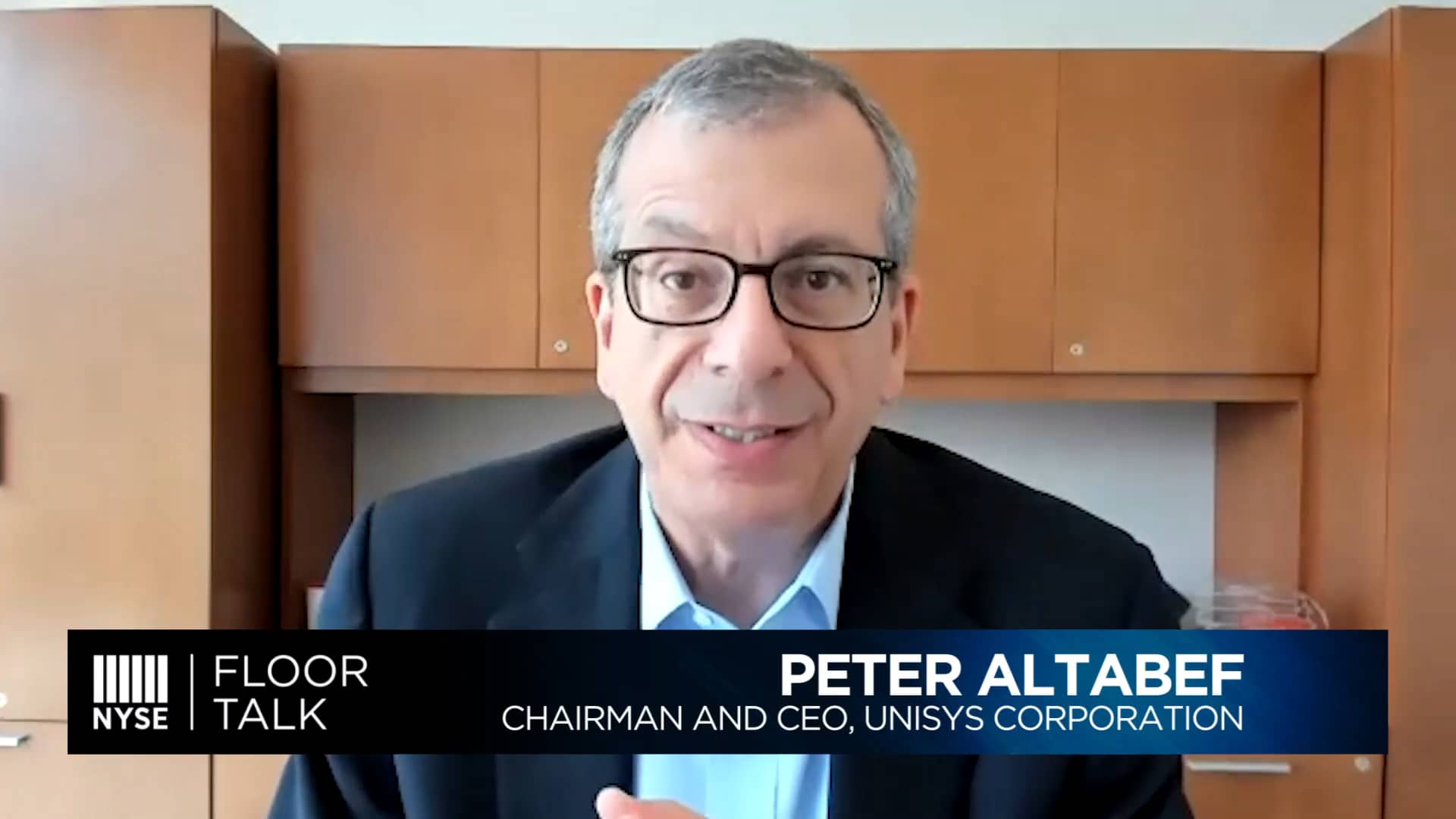 NYSE Floor Talk: Peter Altabef, Chairman and CEO, Unisys Corporation on ...
