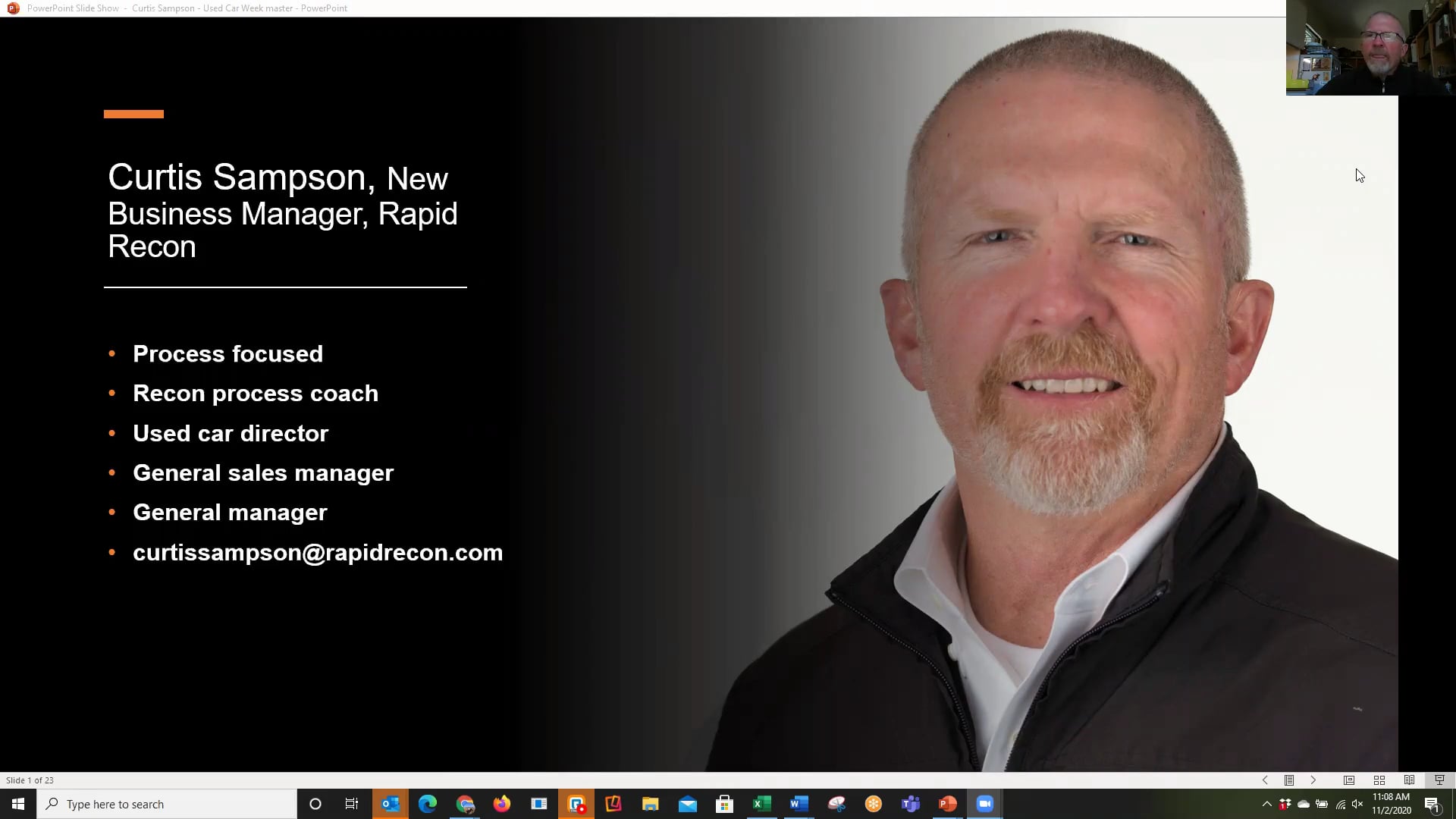 Curtis Sampson_Rapid Recon_Film Time: the Best ROI You Can Make on Vimeo