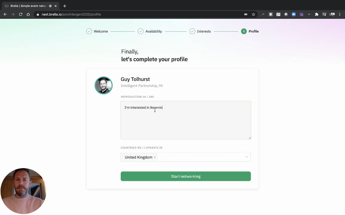 Accessing the INTERGEN Conference Platform on Vimeo