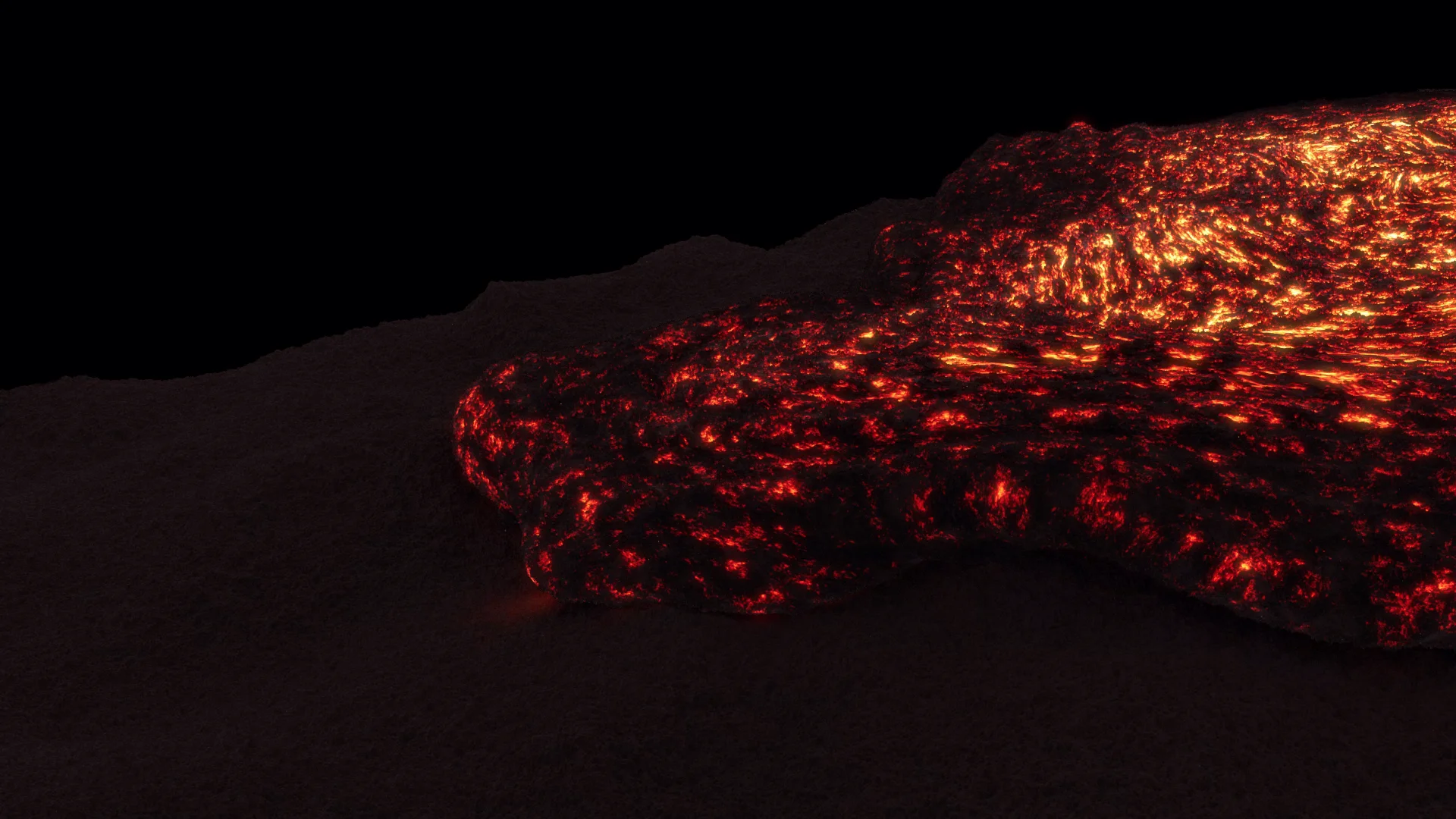 Houdini Lava Simulation (HIP File)