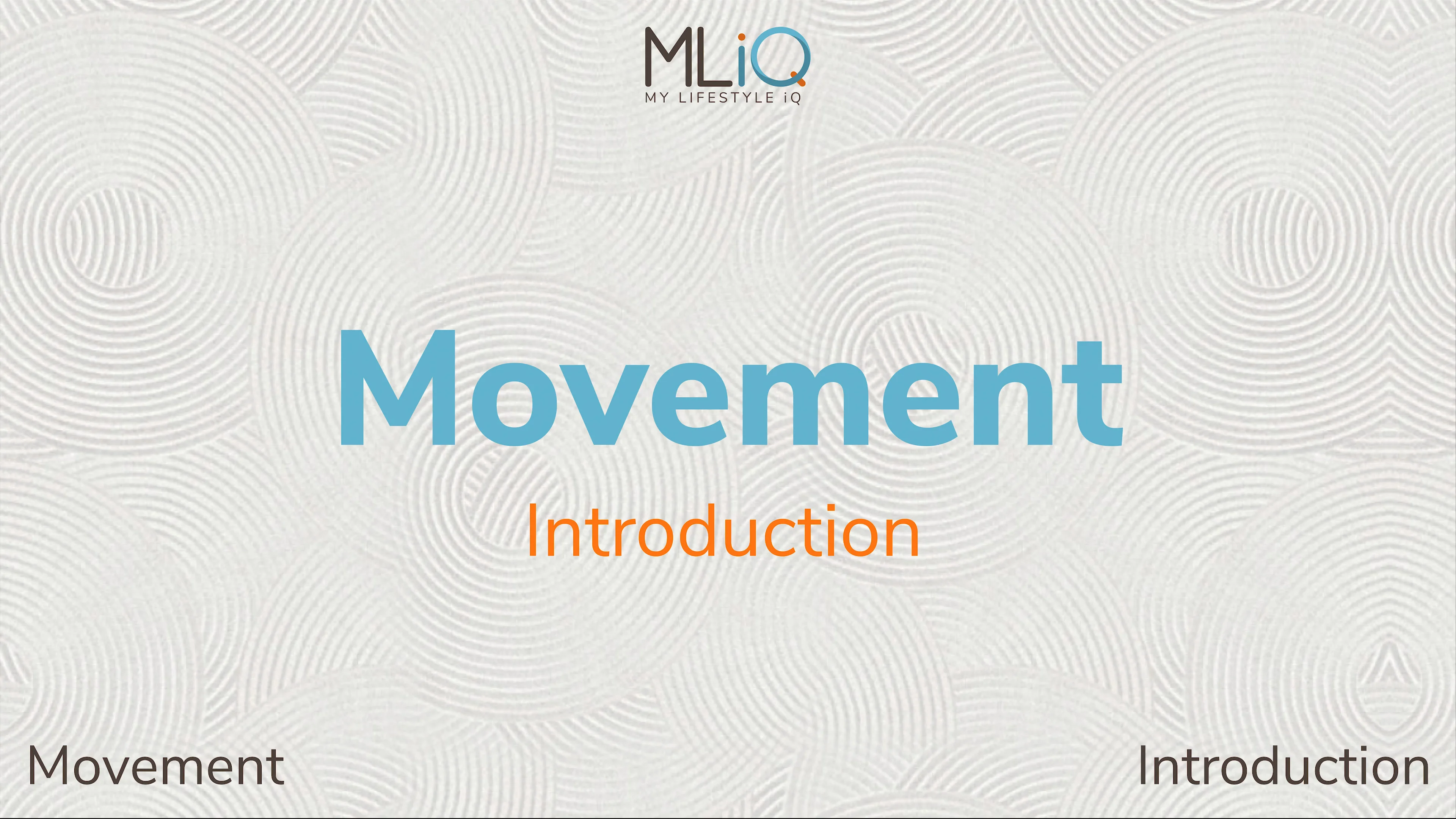 Introduction to Movement