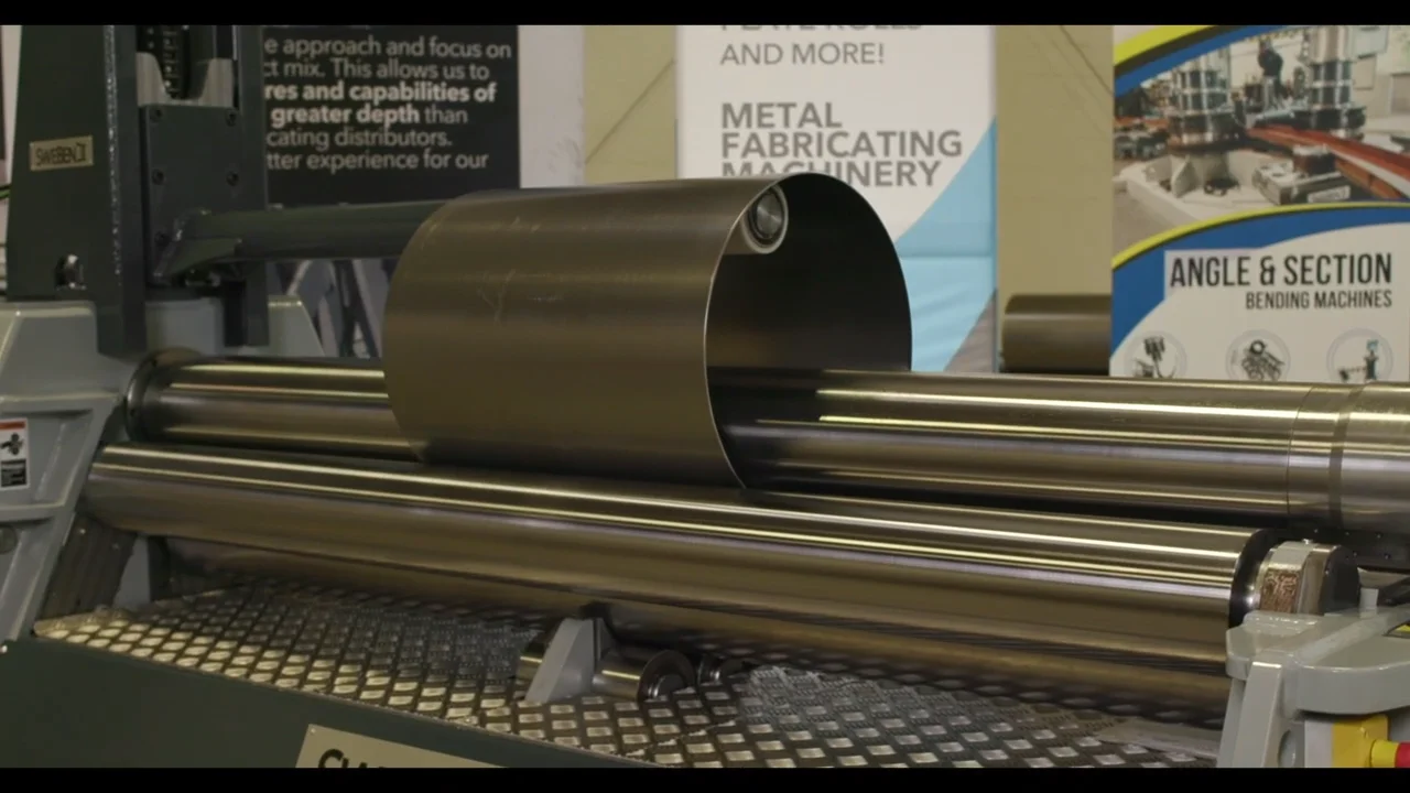SweBend - Four-Roll Plate Bending Rolls Live Demo on Vimeo