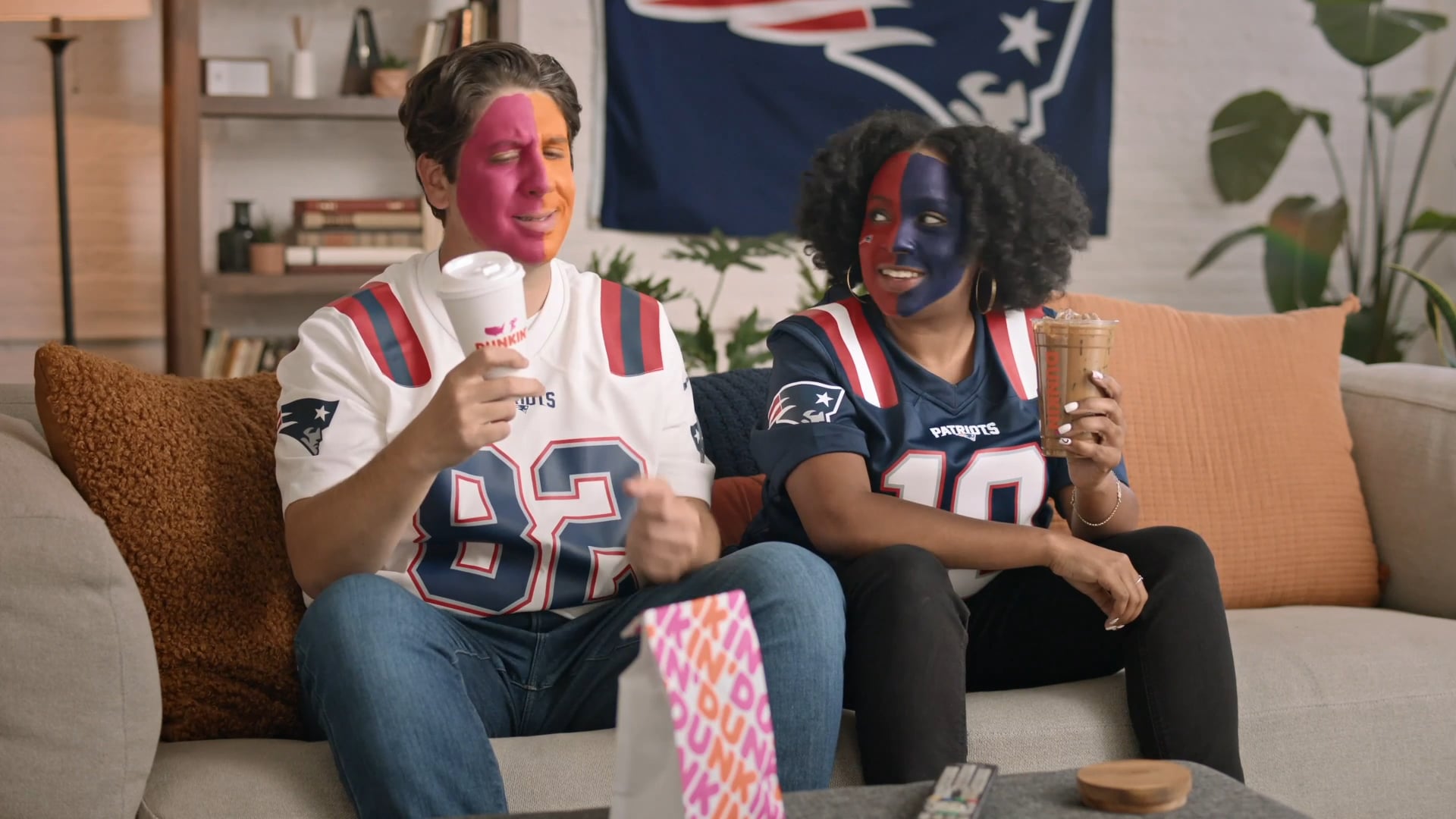 Dunkin' x NFL - 'Face Paint' Patriots (:15) on Vimeo