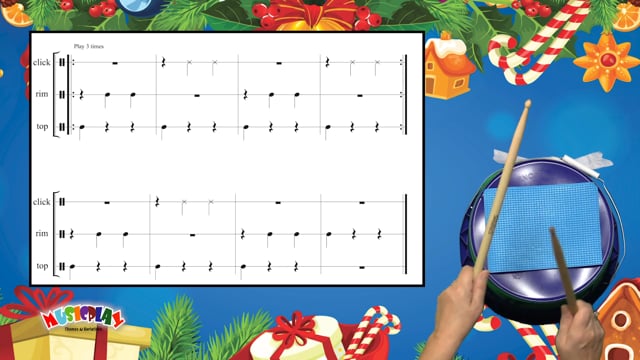 Christmas Bucket Drumming | MusicplayOnline