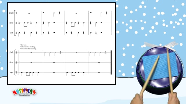 Christmas Bucket Drumming | MusicplayOnline