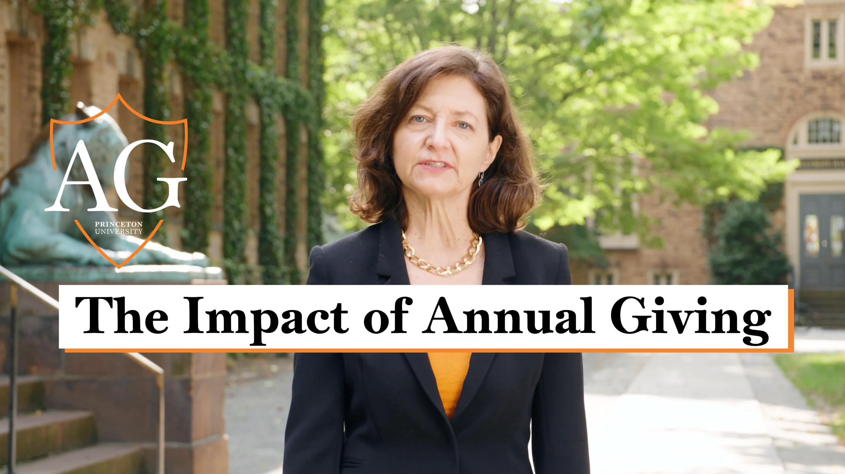 Provost Deborah Prentice on The Impact of Annual Giving on Vimeo