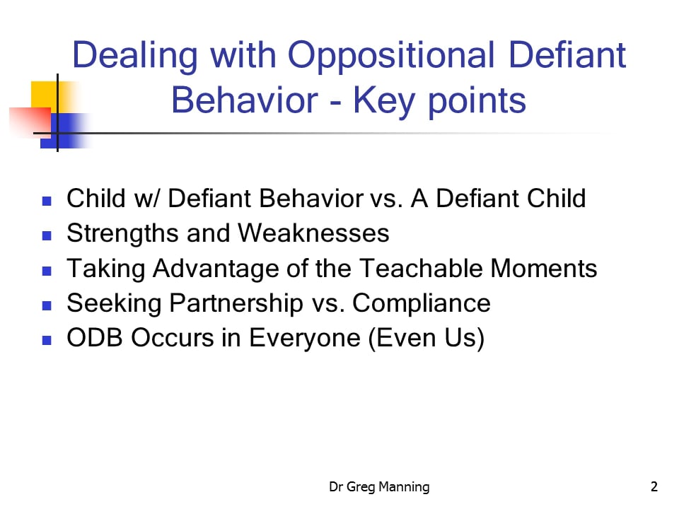 Viewing Oppositional Defiant Behavior Through a Trauma Informed Lens on ...