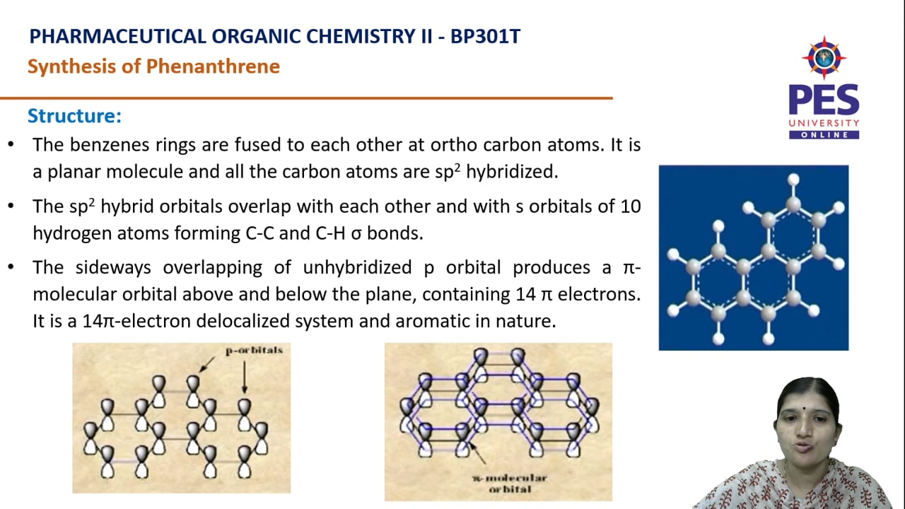 BP301T_POC II_Unit IV_Class 40_Synthesis of Phenanthrene on Vimeo
