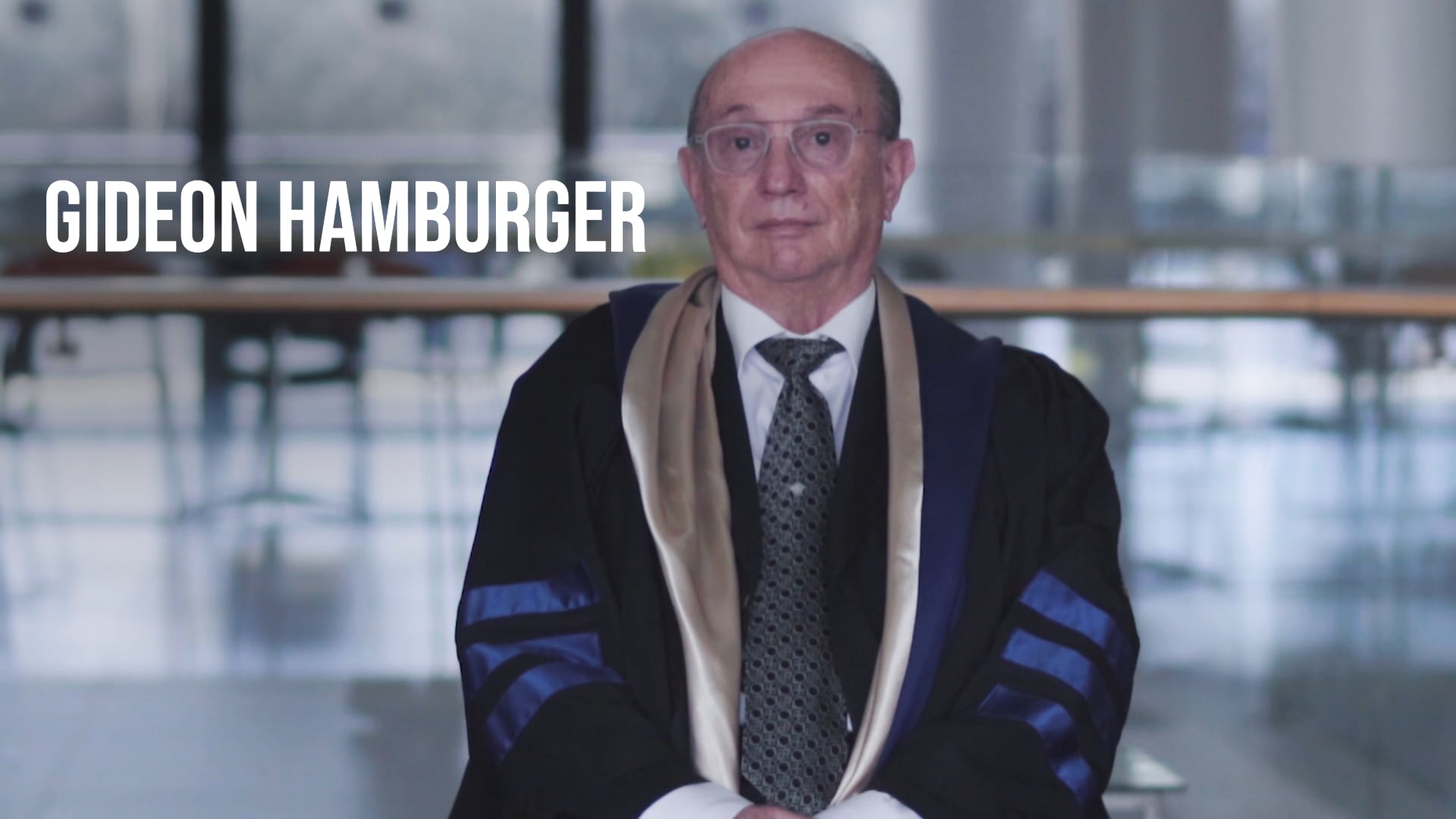 Gideon Hamburger - honorary PhD IB 2020 on Vimeo