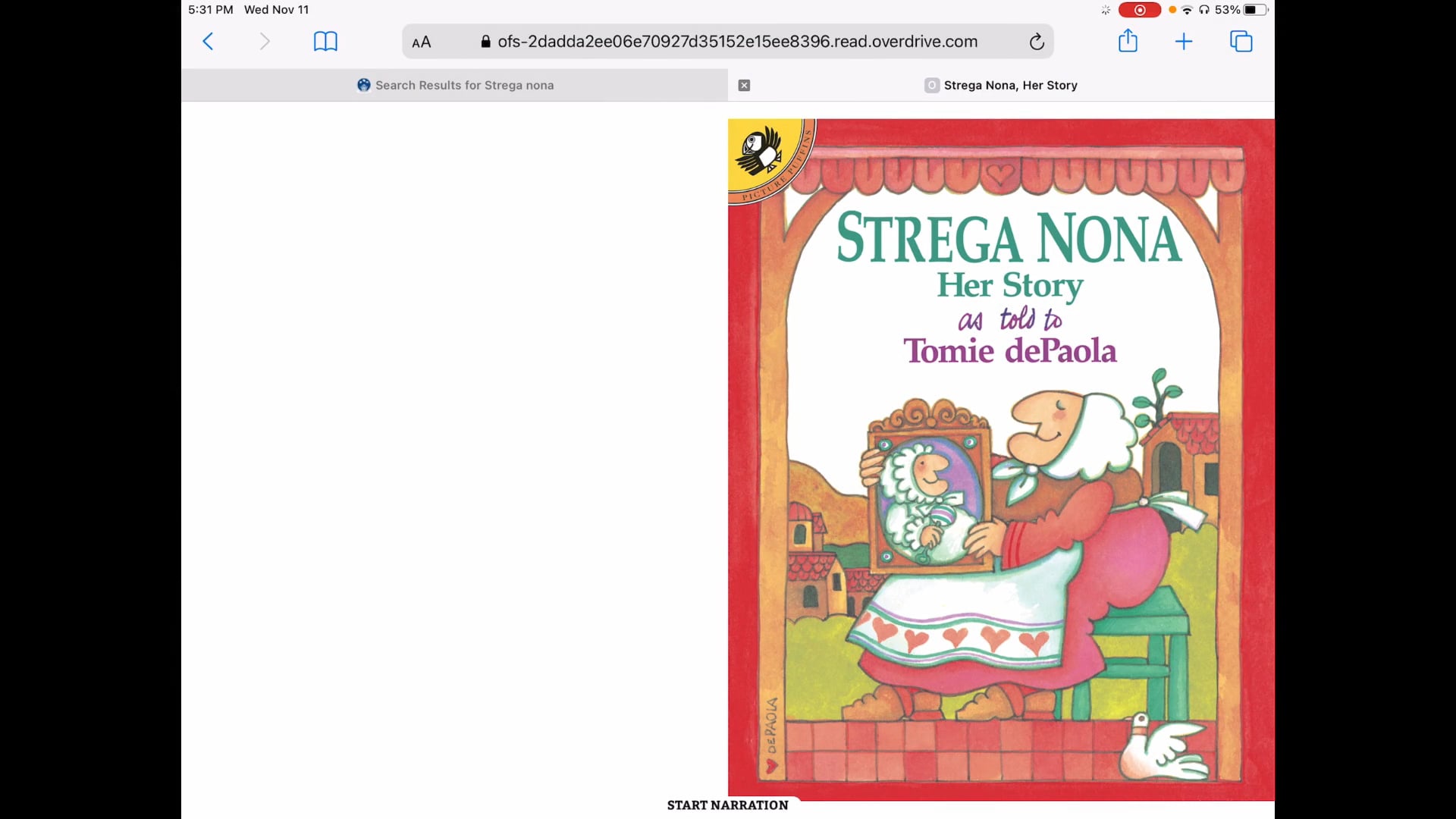 Strega Nona, Her Story on Vimeo