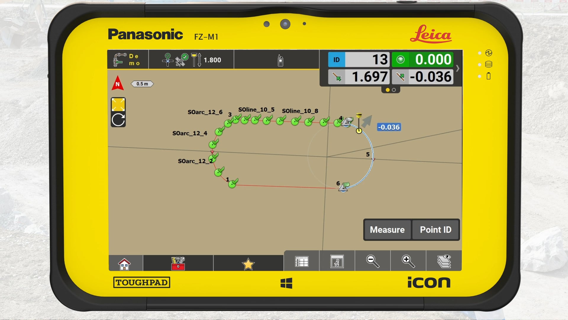 Leica iCON Site | WSTS3D