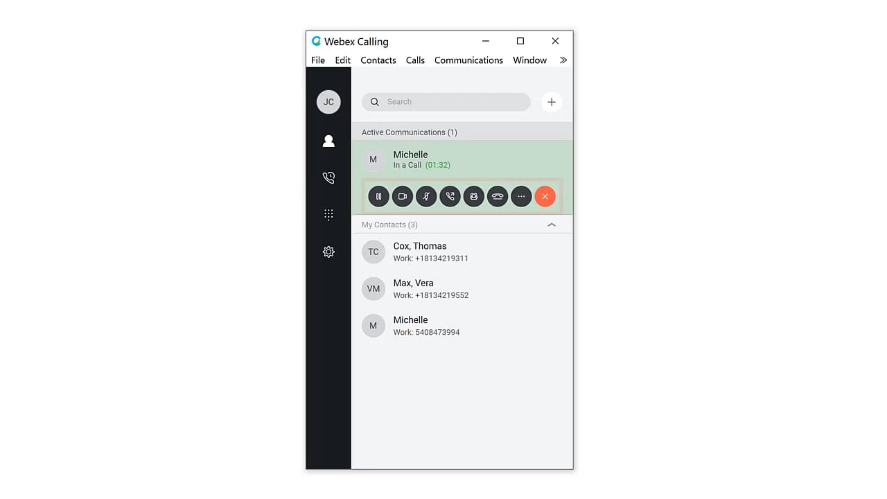 Cisco_Webex Calling Help Desktop_Active Communication Icons on Vimeo