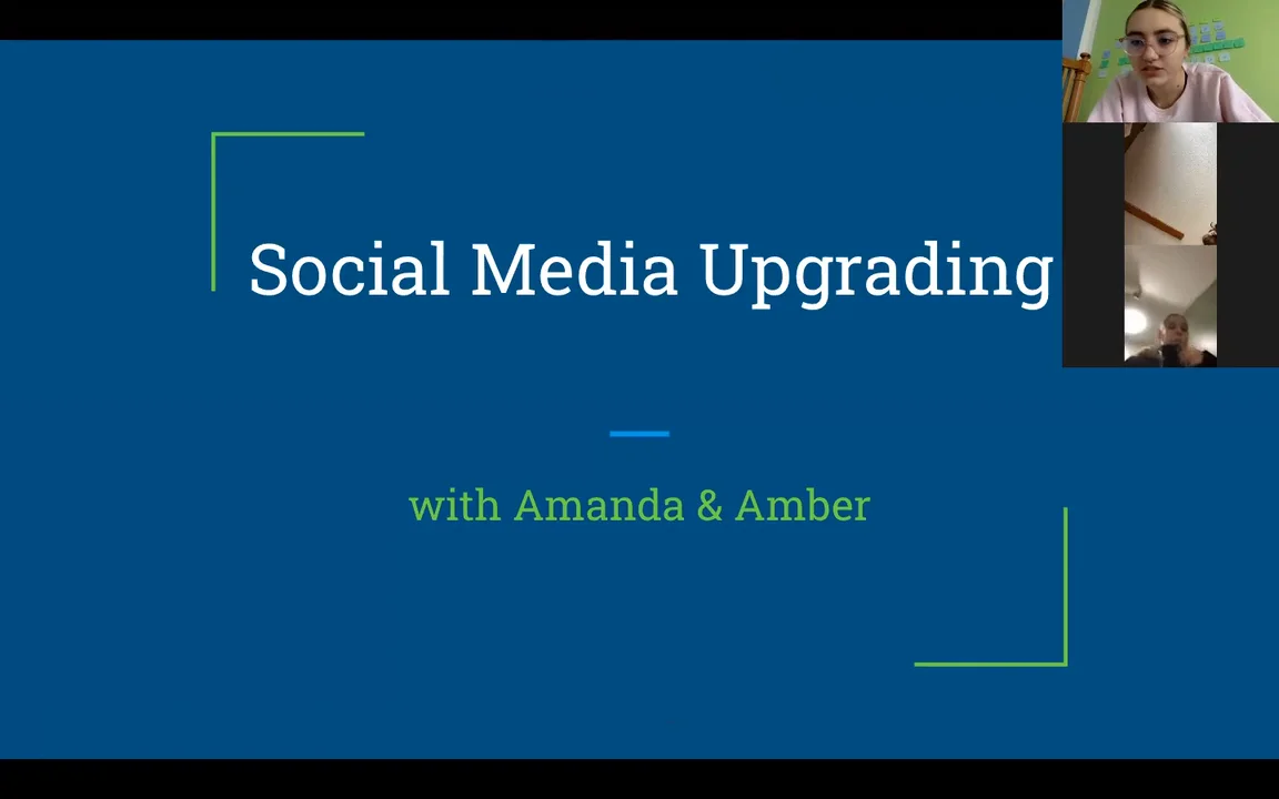 Social Media Upgrading with Amanda&Amber on Vimeo